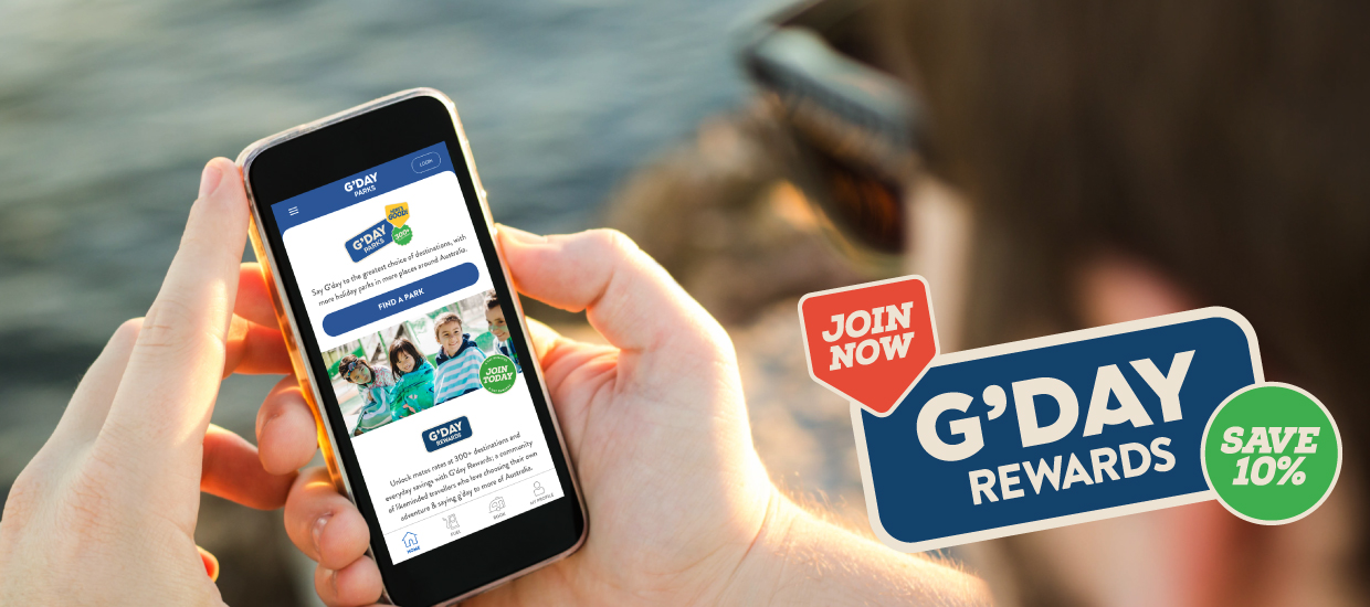 Discover G'day Parks Rewards
